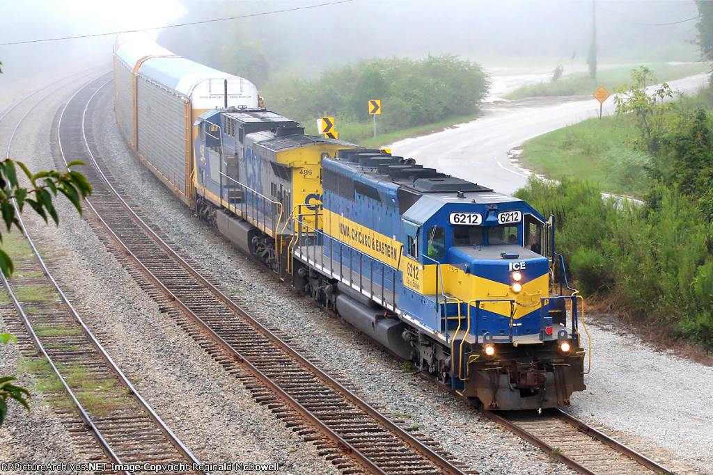 ICE 6212 on CSX Y150-18